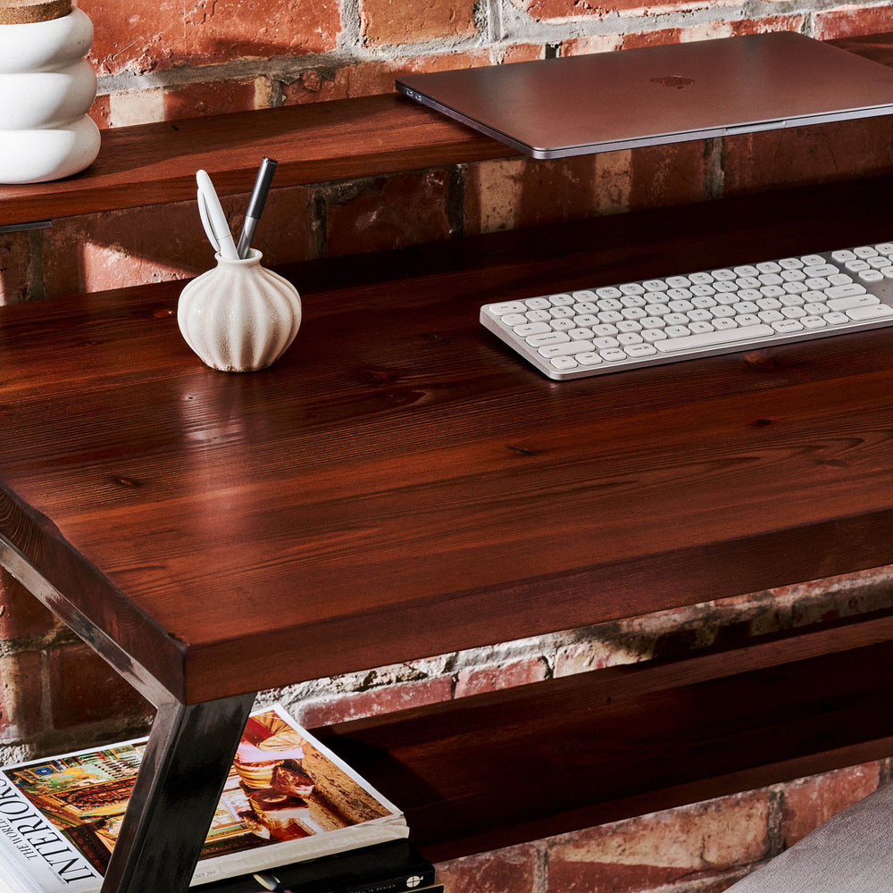 solid wood computer desk uk